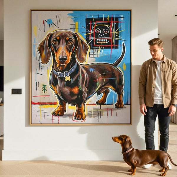 Custom Pet Portrait - Abstract Style - My Pet Canvas