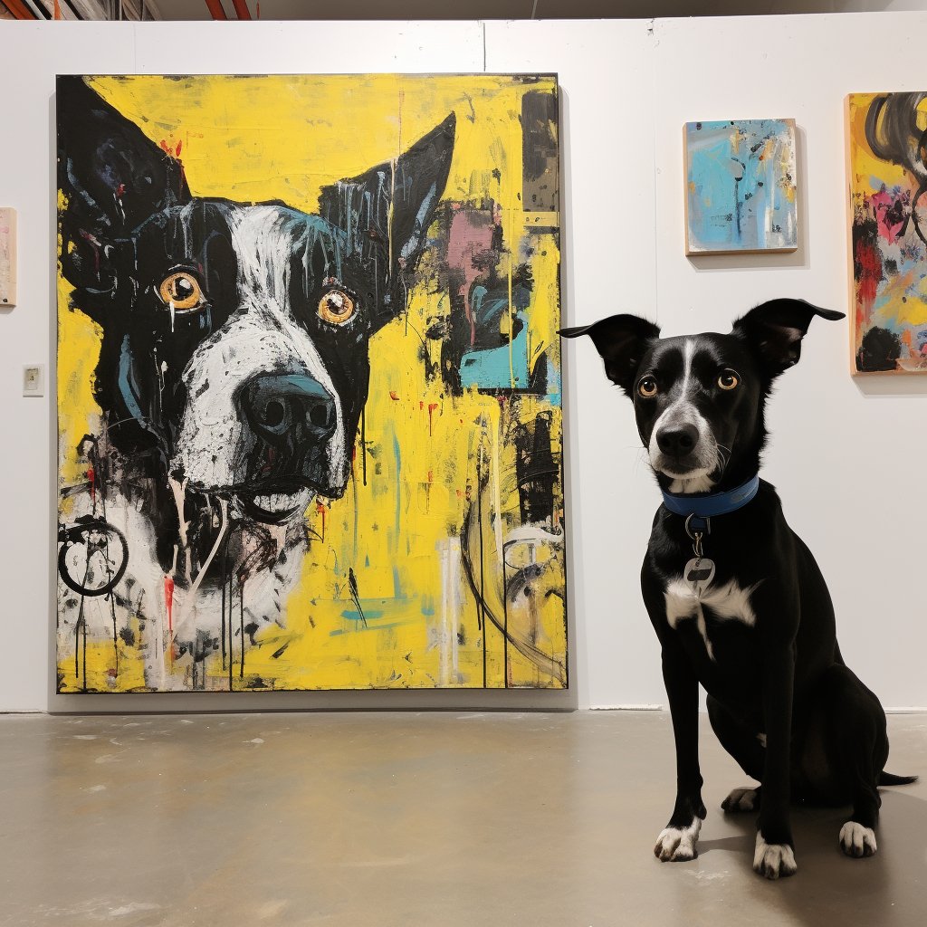 Custom Pet Portrait - Abstract Style – My Pet Canvas